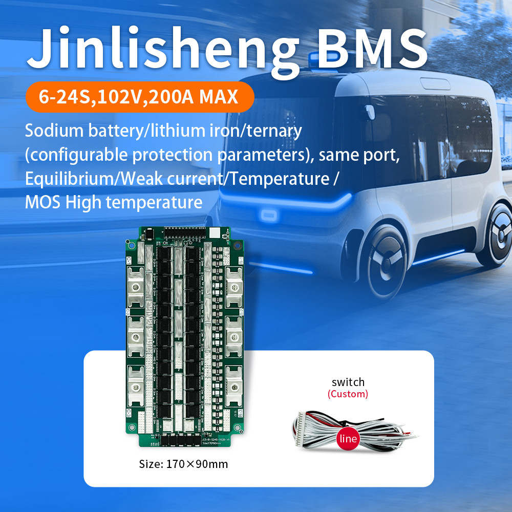 110A 130A 150A 170A 200A 16S 17S 18S 19S 20S BMS For Lithium Ion ...