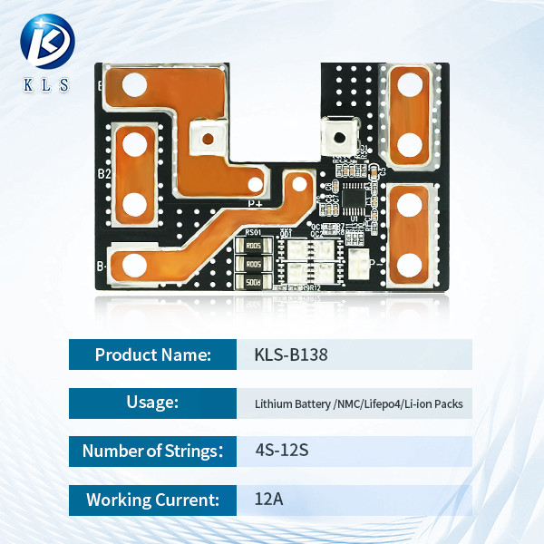 4S 12V Smart BMS 12A Battery Charging Module BMS For Energy Storage ...